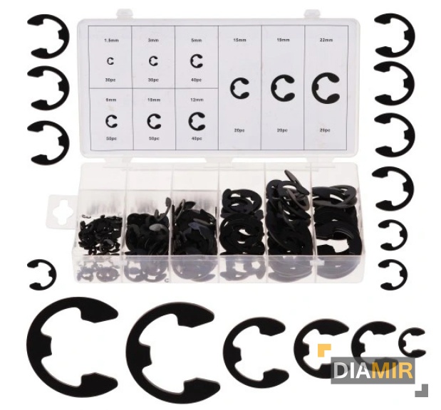 SEGERY PIERŚCIENIE SEGERA zawleczki E-CLIP zestaw 300 el. > Kraft Dele